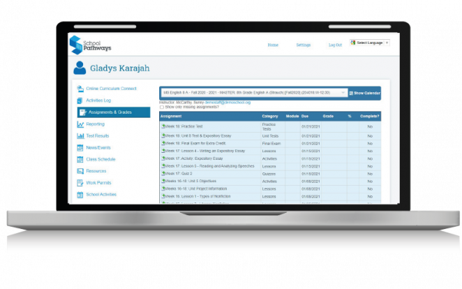 A Student Information System Designed for Distance Learning and ...